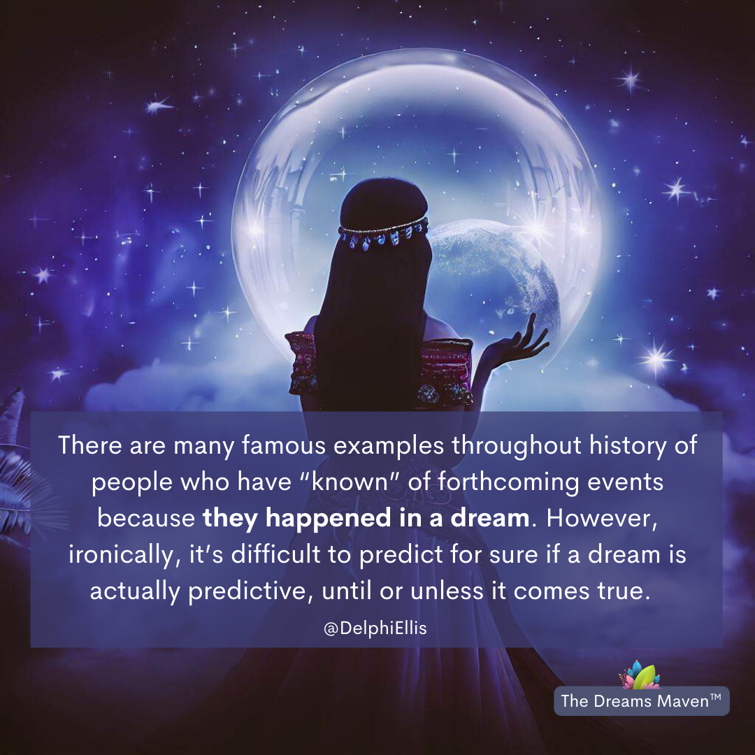 Dream Question: can dreams come true – what is predictive dreaming ...
